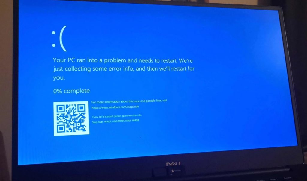 WHEA UNCORRECTABLE ERROR в Windows 11 — что за ошибка